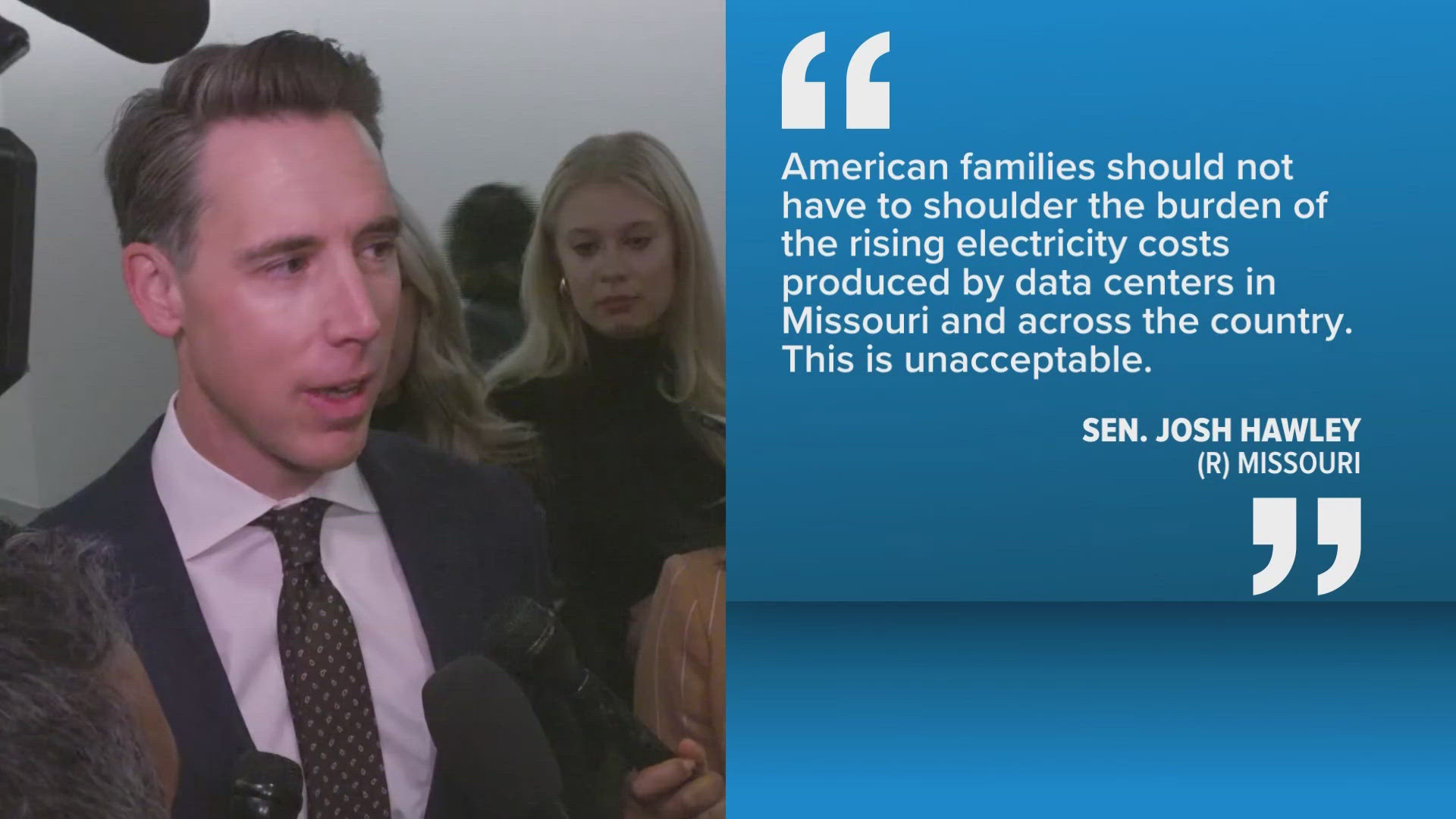 Missouri senator Josh Hawley takes on data centers