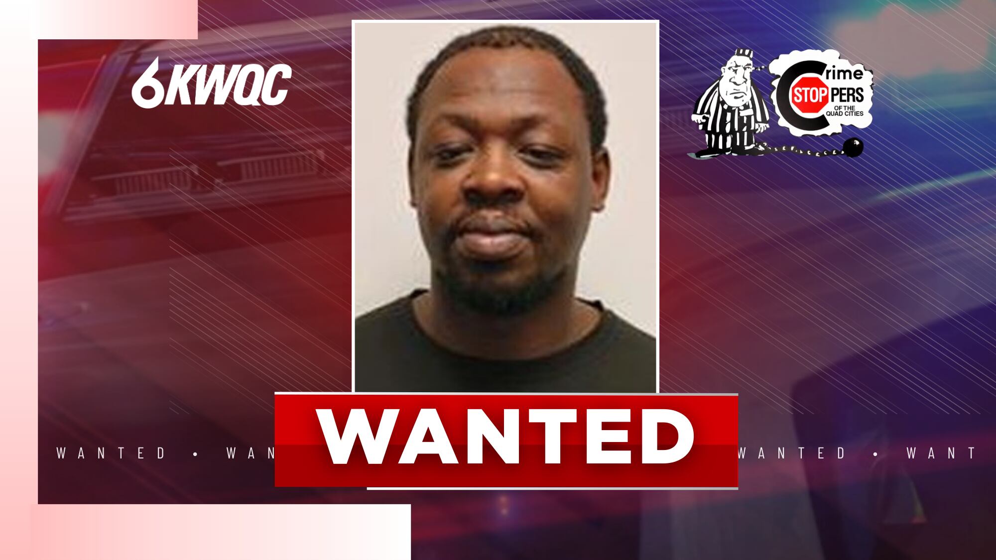 Crime Stoppers: Man wanted by High Risk Unit of Iowa Department of ...