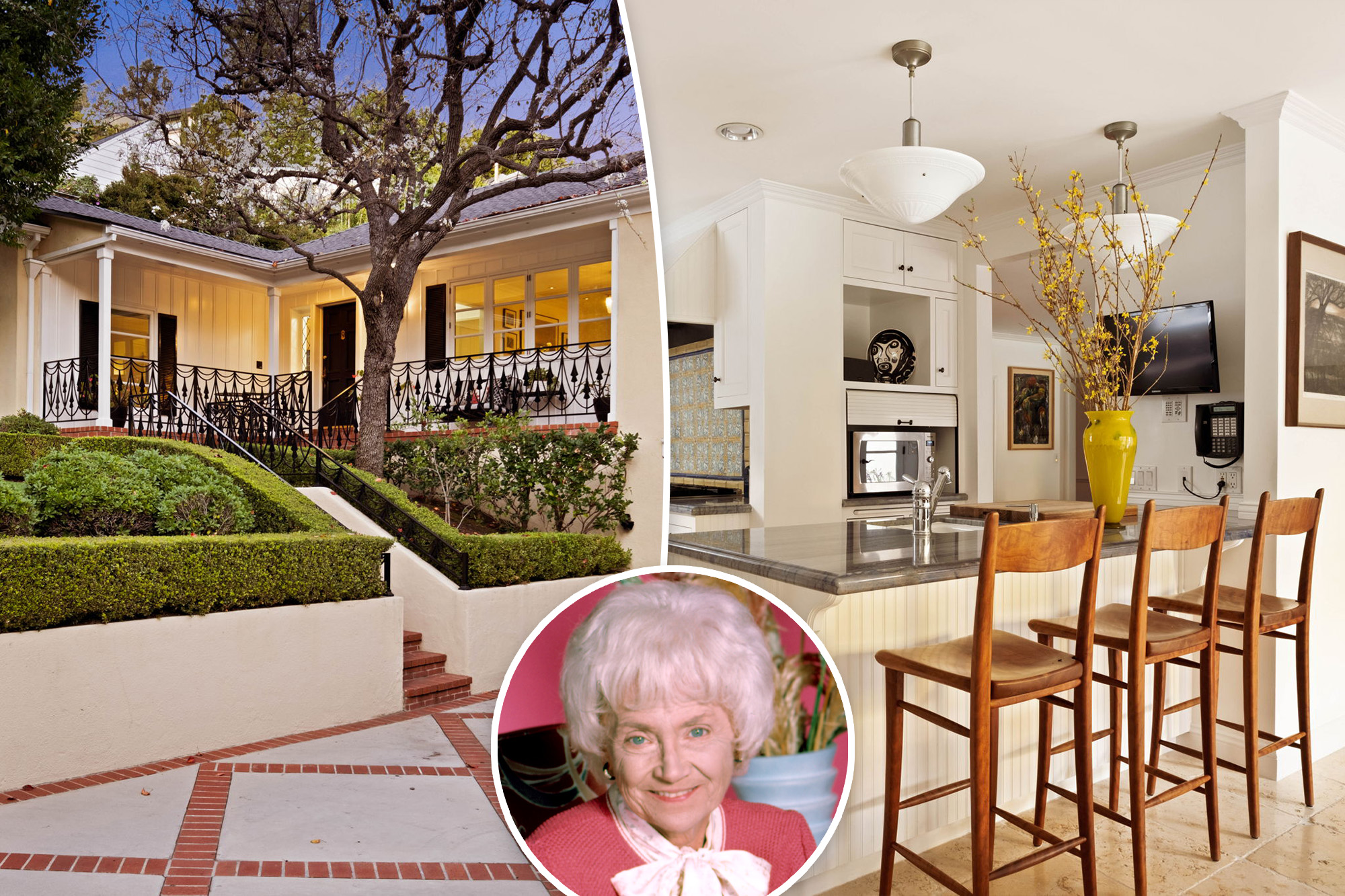 'Golden Girl' Estelle Getty's former LA home has listed for $7.65M