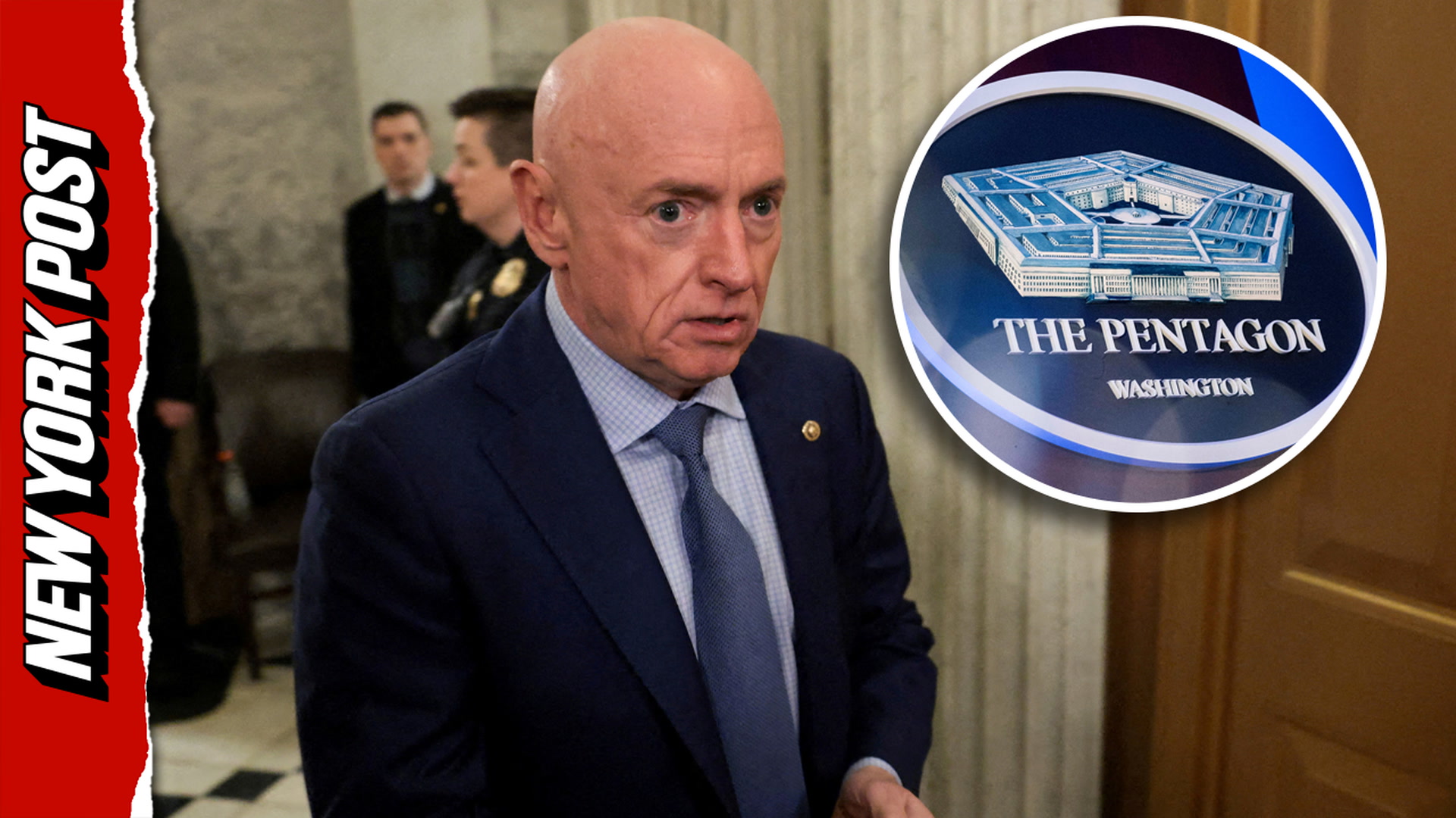 Federal judge blocks Pentagon from docking Sen. Mark Kelly's rank