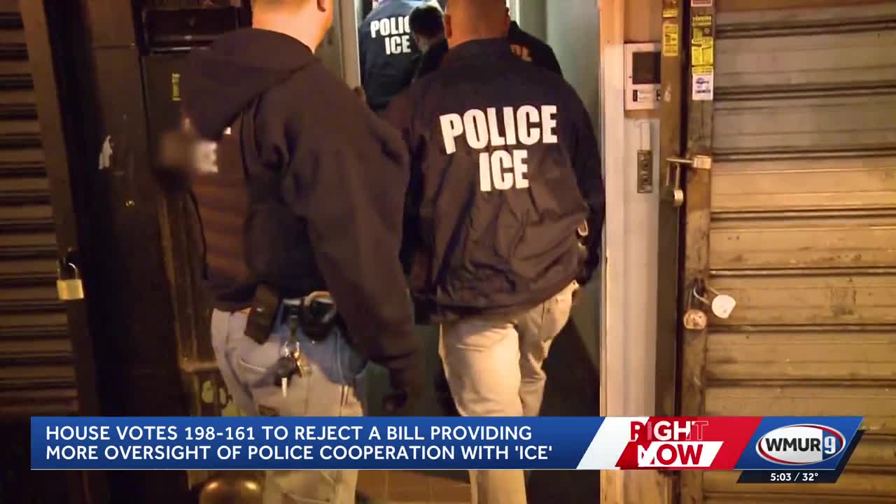 NH House votes 198-161 to reject bill providing more oversight of ICE