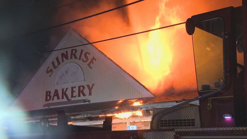 Beloved Sunrise Bakery in New Bedford, Massachusetts destroyed in fire