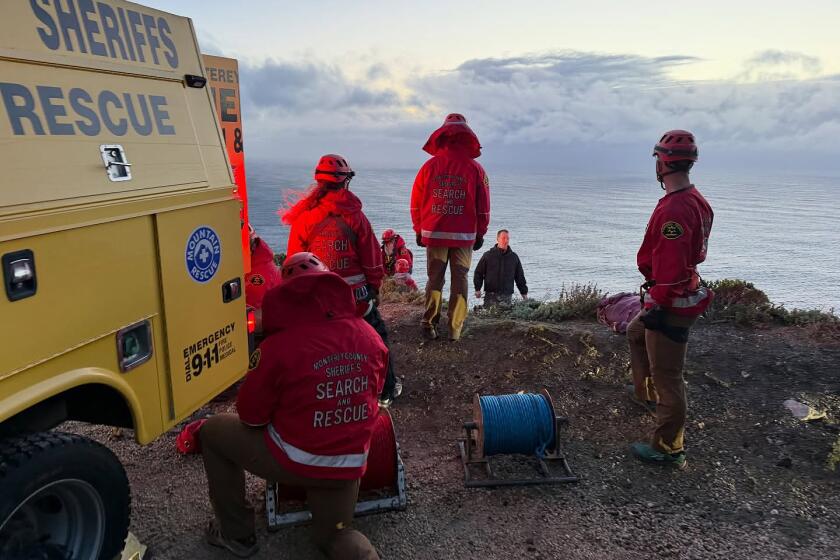 Vehicle drives off 500-foot cliff at California's Highway 1 in Big Sur ...