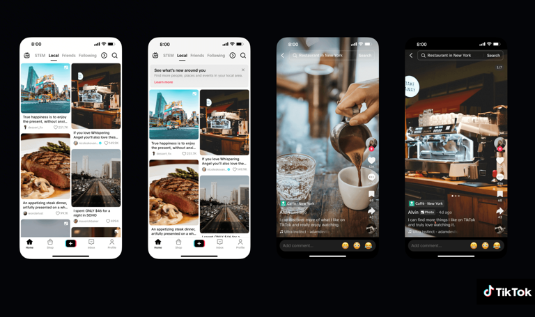 TikTok launches local feed for adult users in the United States