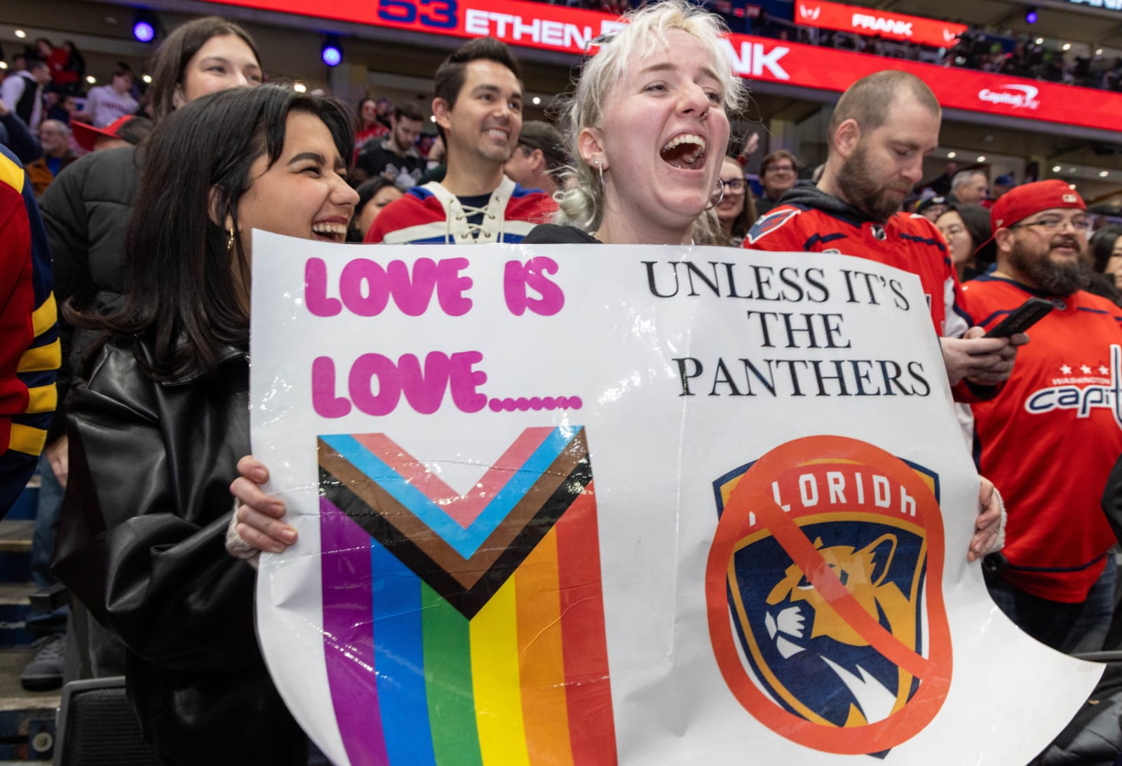 As NHL pride nights become less consistent, the Washington Capitals ...