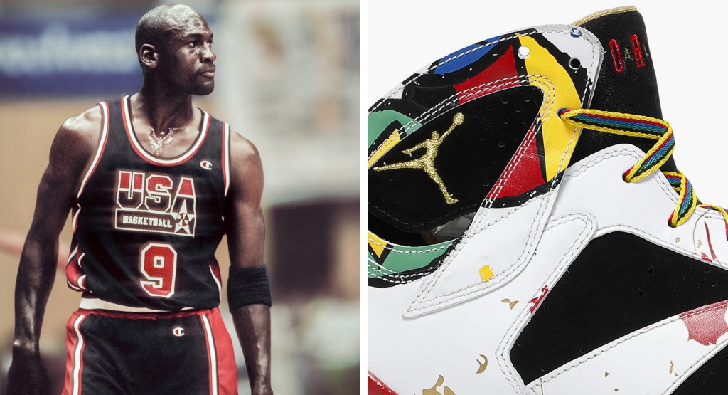 Michael Jordan's rare Dream Team-inspired Air Jordan 7s will make a ...