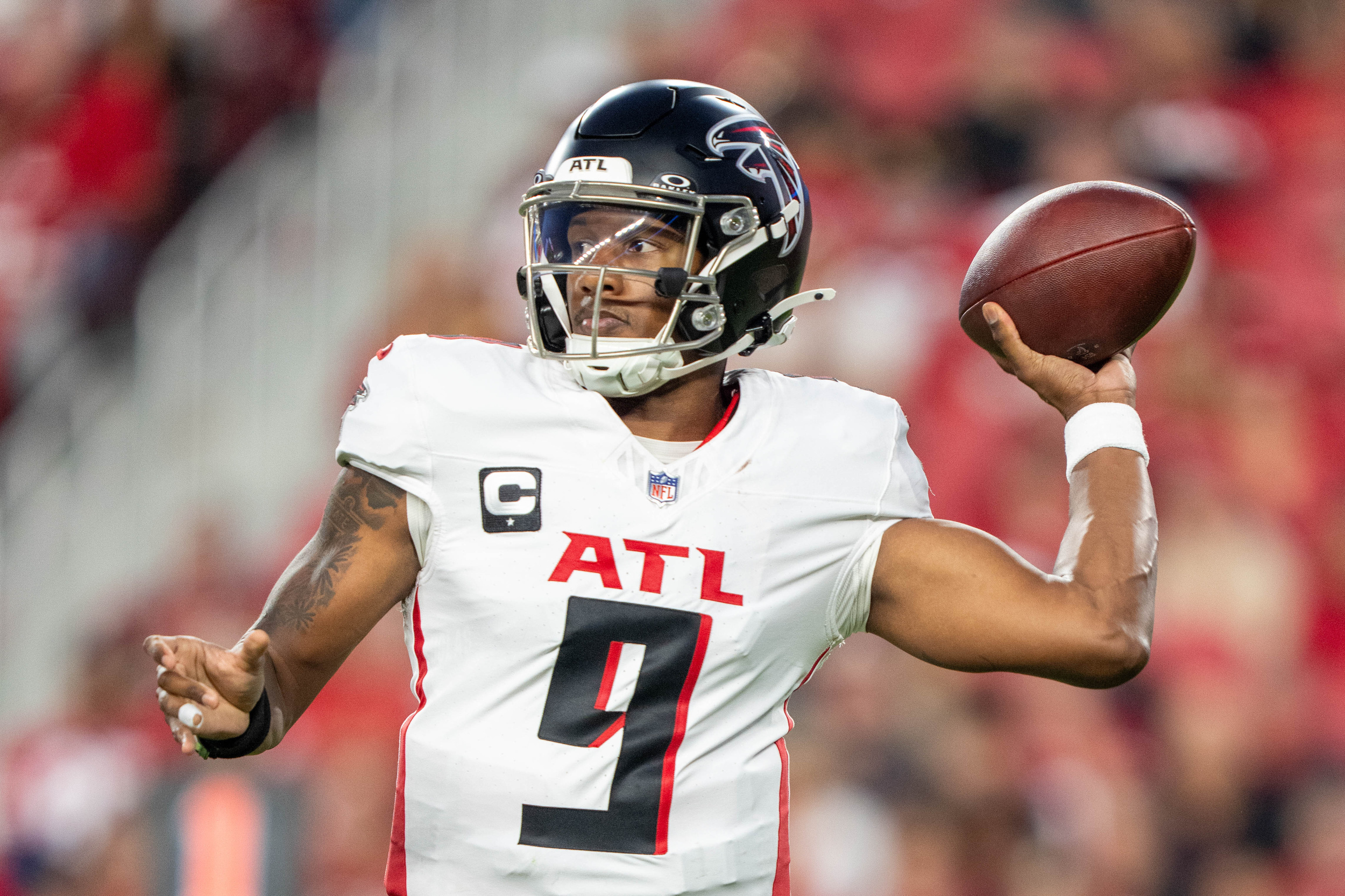 What new Falcons OC did, didn't say about Michael Penix Jr.