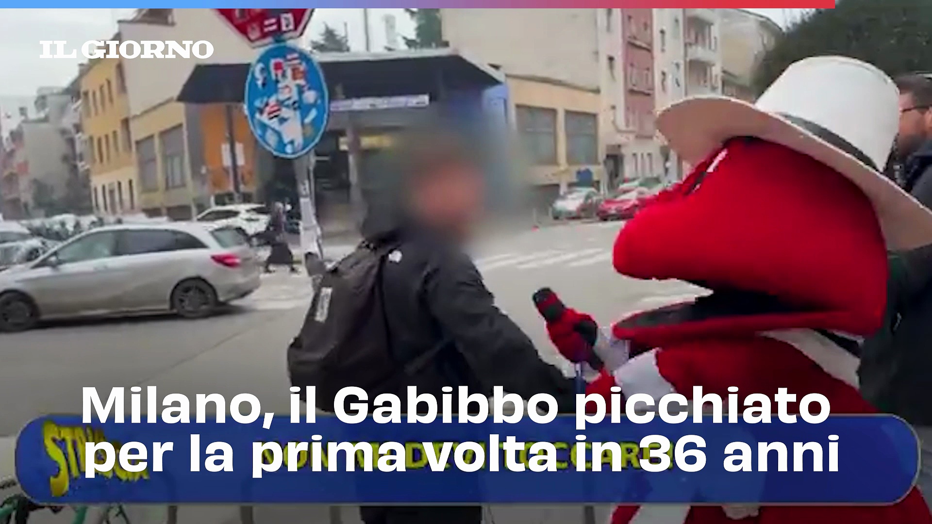 Milano, il Gabibbo picchiato per la prima volta in 36 anni