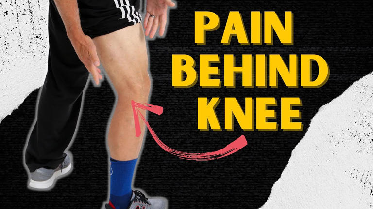 What is causing the pain behind your knee? How to tell