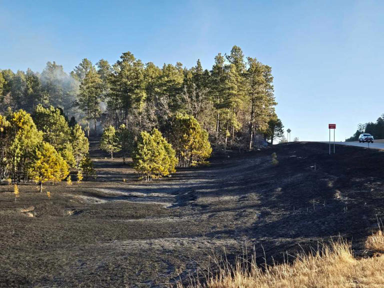 Rockerville Fire Dept. responds to Silver Mt. wildfire