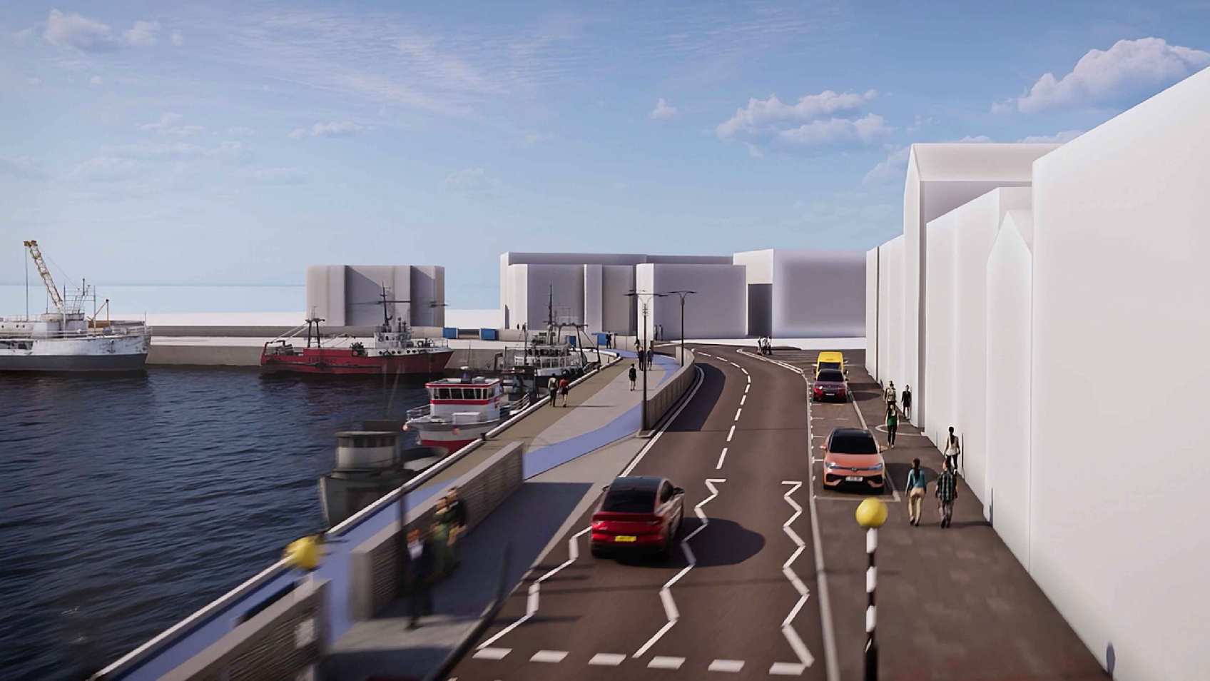 Plan for sea wall flood defence formally submitted
