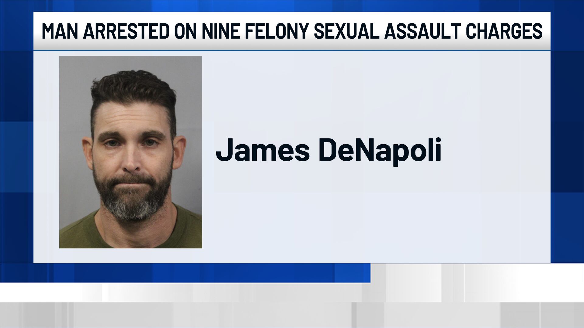 Man arrested on nine felony sexual assault charges