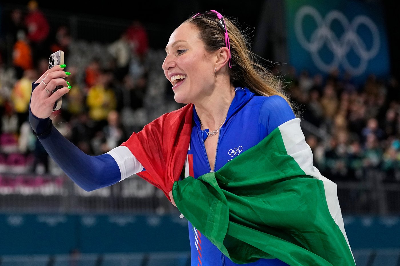 Francesca Lollobrigida of Italy gets a 2nd Milan Cortina gold, winning ...
