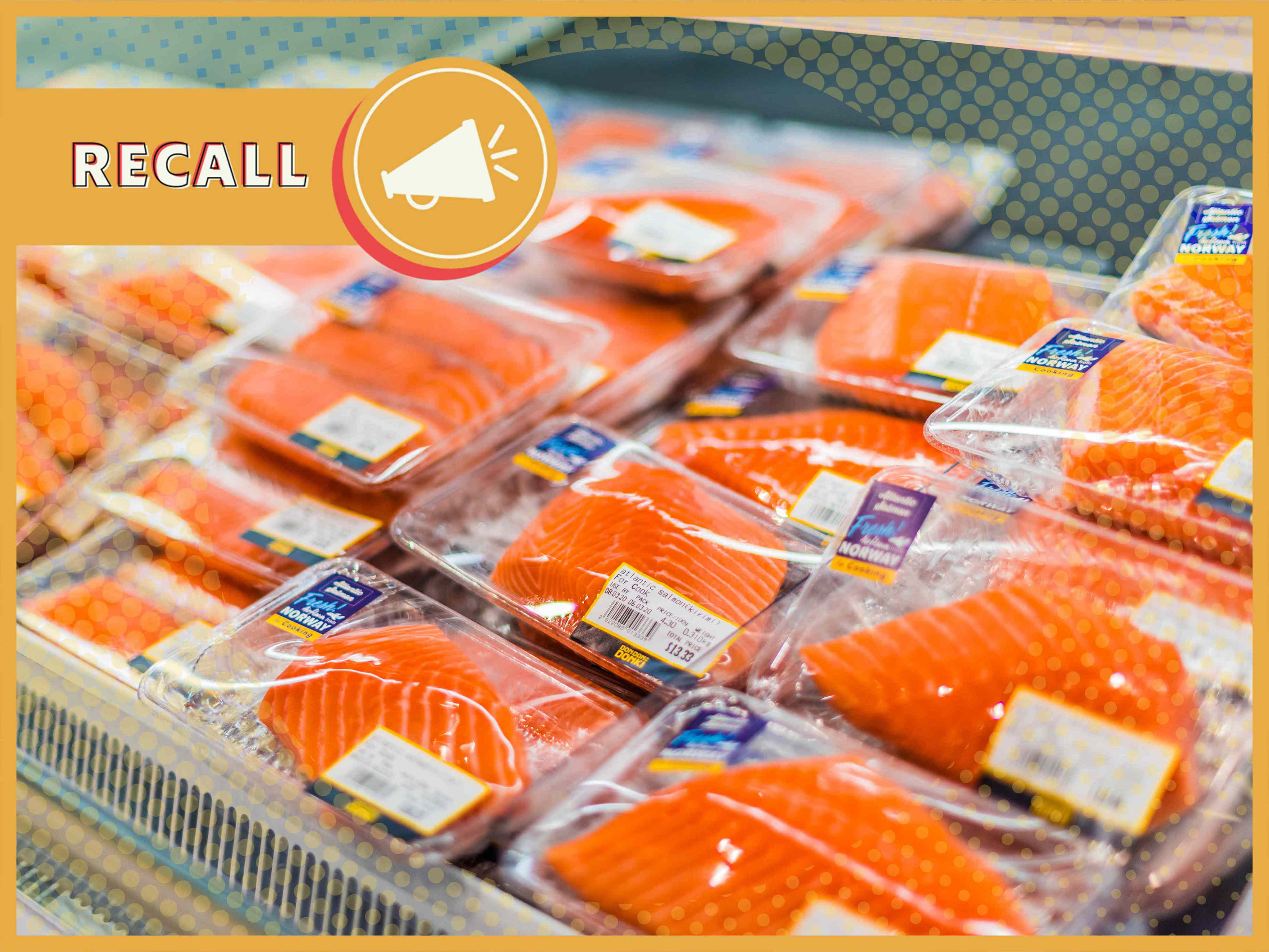 FDA announces recall on salmon sold in 7 states due to potential ...