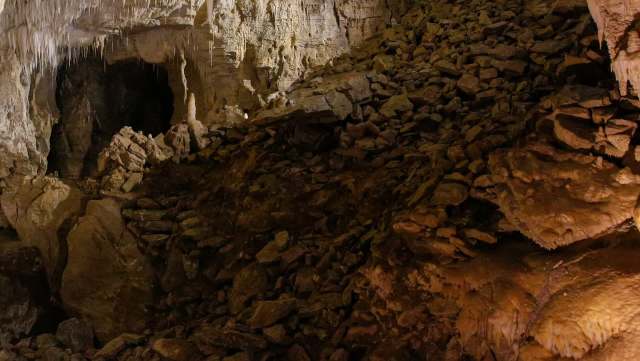 Scientists investigate ancient discovery deep inside of massive cave ...