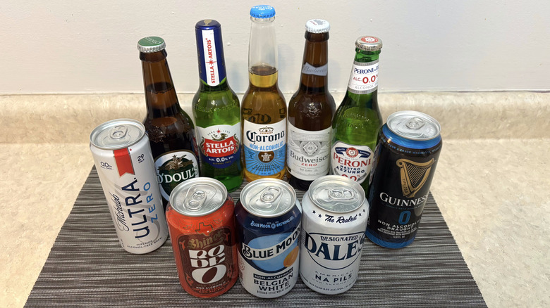 11 non-alcoholic beers from major brands, ranked from worst to best