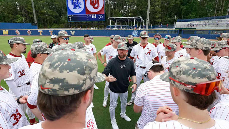 How to watch Alabama baseball's season-opening series against ...