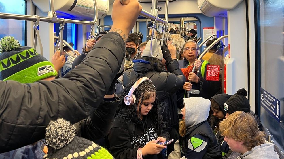 Sound Transit may have set a ridership record for Seahawks Super Bowl ...