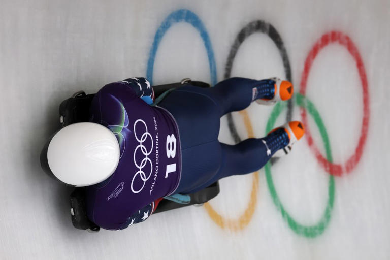 Dan Barefoot finishes final men’s skeleton race in 2026 Winter Olympics
