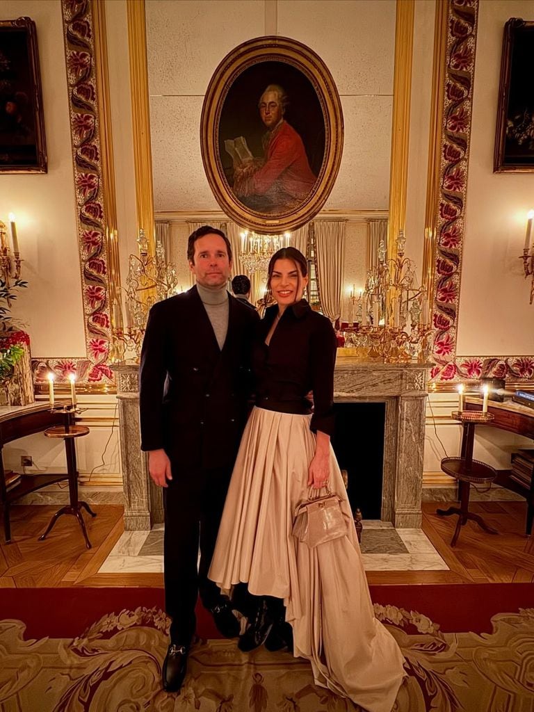 Bárbara Coppel y Alejandro Hank celebran en el Palacio de Versalles una ...