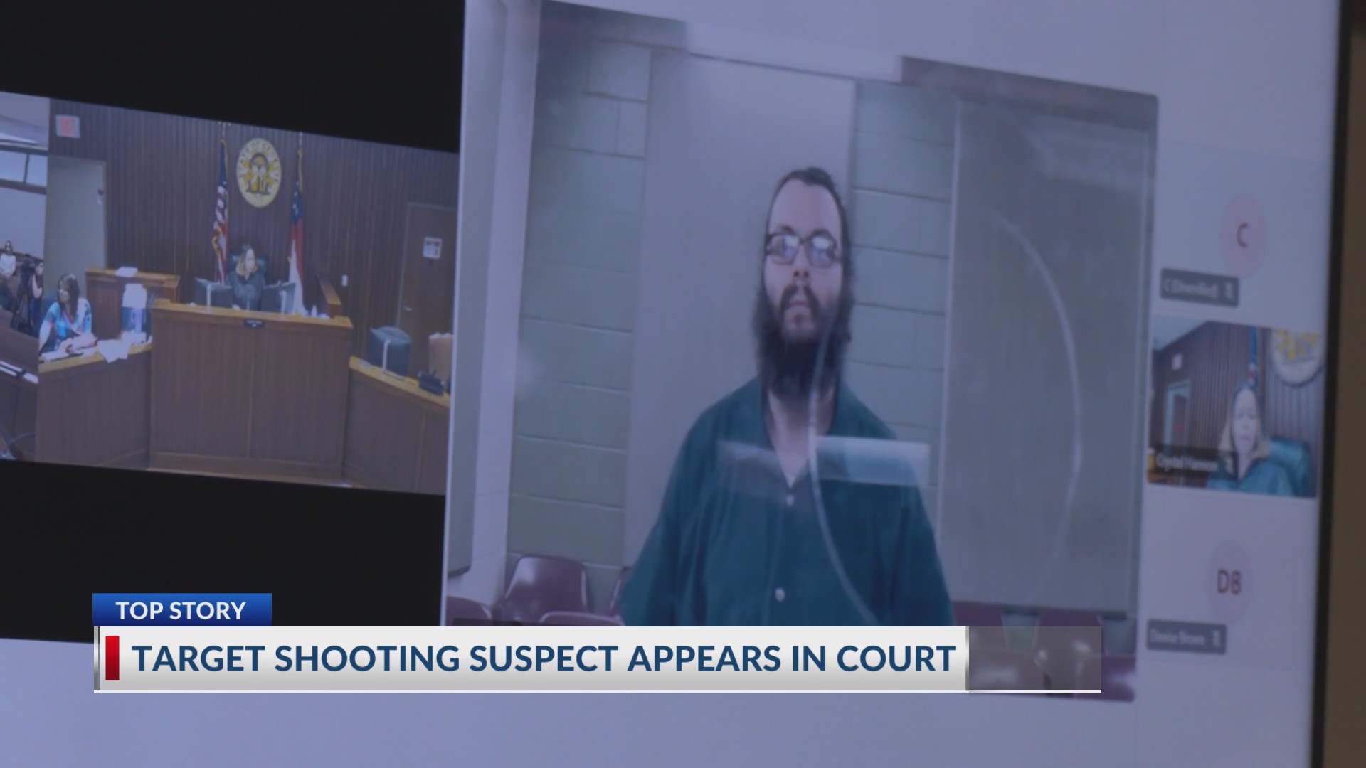 Suspect in fatal Target shooting appears in court