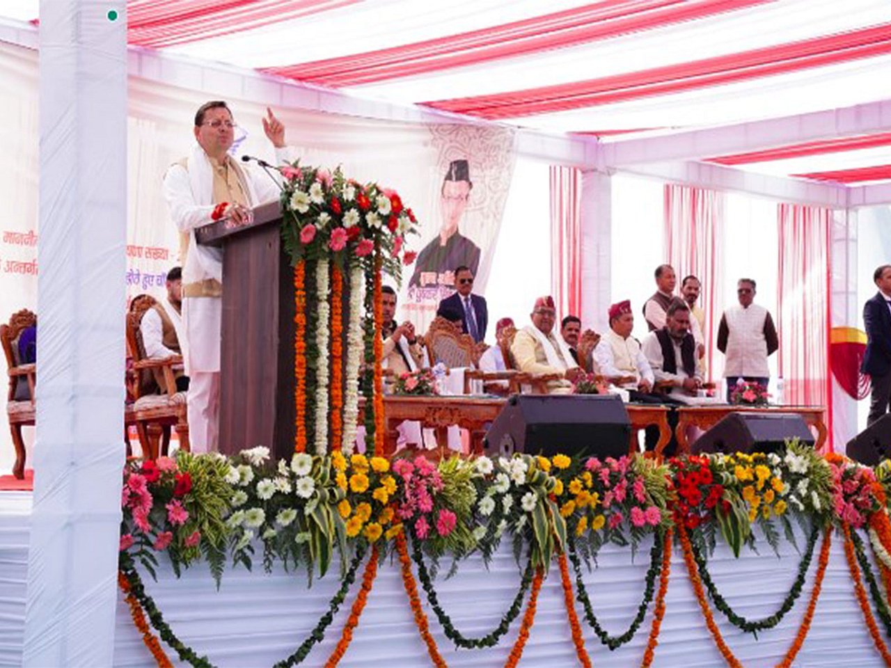 Sahaspur roads to be expanded as Uttarakhand CM flags off project