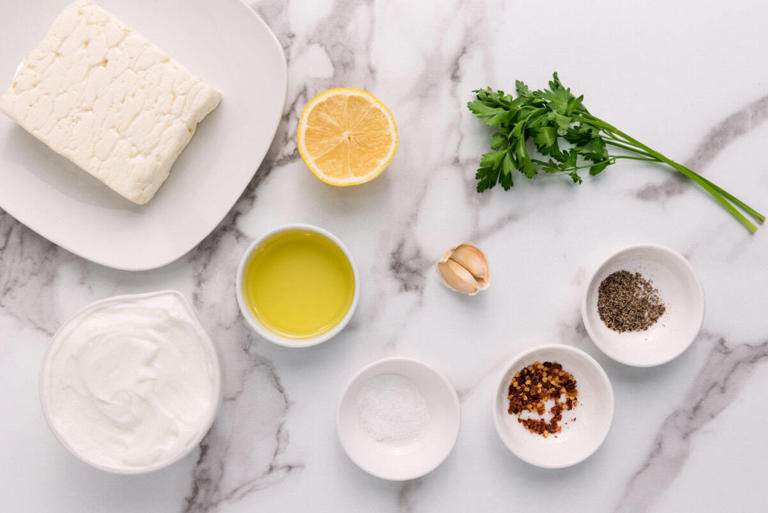 Whipped feta dip