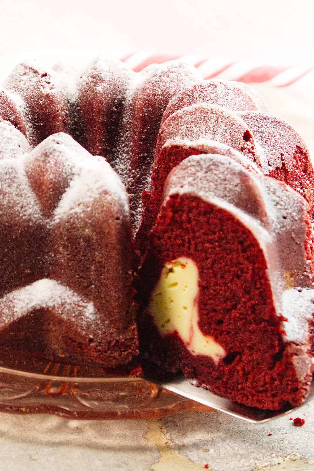 Red velvet bundt cake