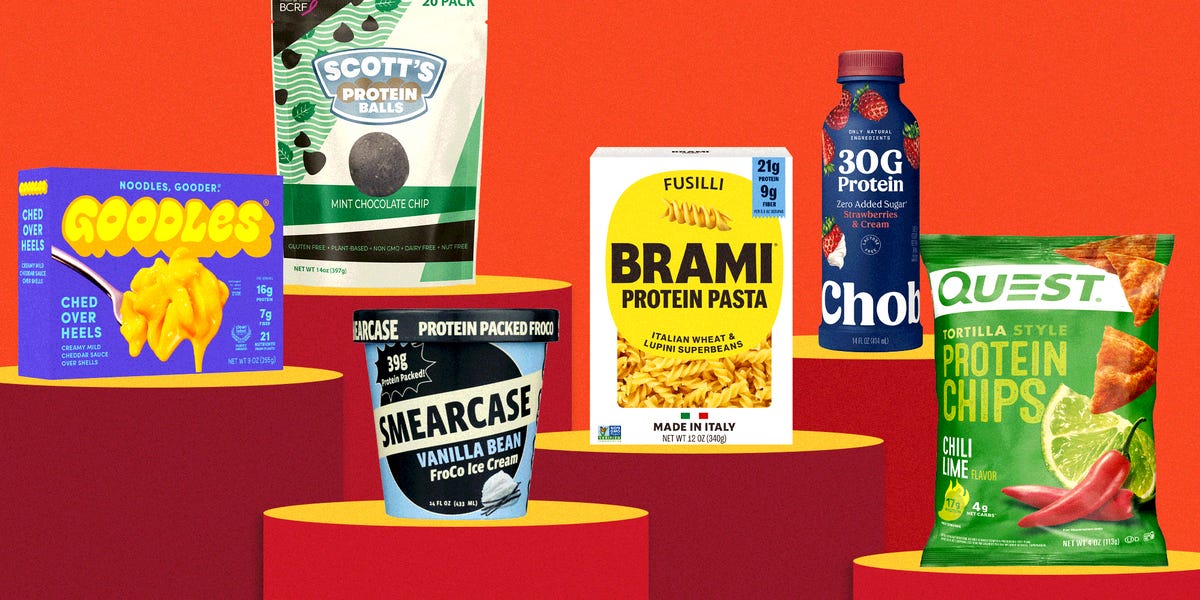 The 14 best high-protein packaged products