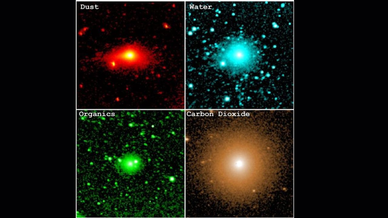NASA telescope spots the building blocks for life spewing out of comet ...