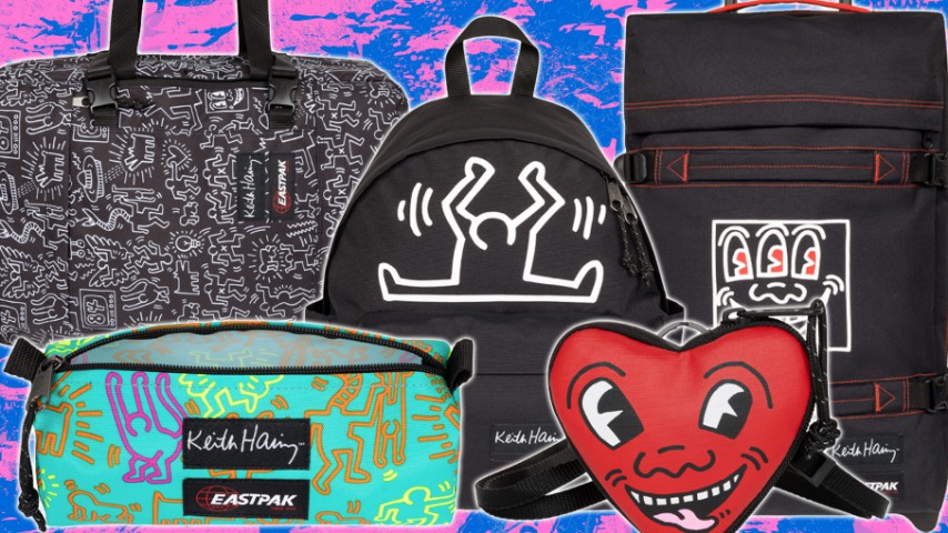 Upgrade your everyday look with Eastpak’s vibrant Keith Haring ...