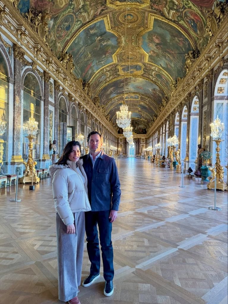 Bárbara Coppel y Alejandro Hank celebran en el Palacio de Versalles una ...