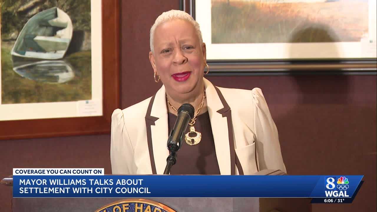 Harrisburg Mayor Wanda Williams announced a settlement with city ...