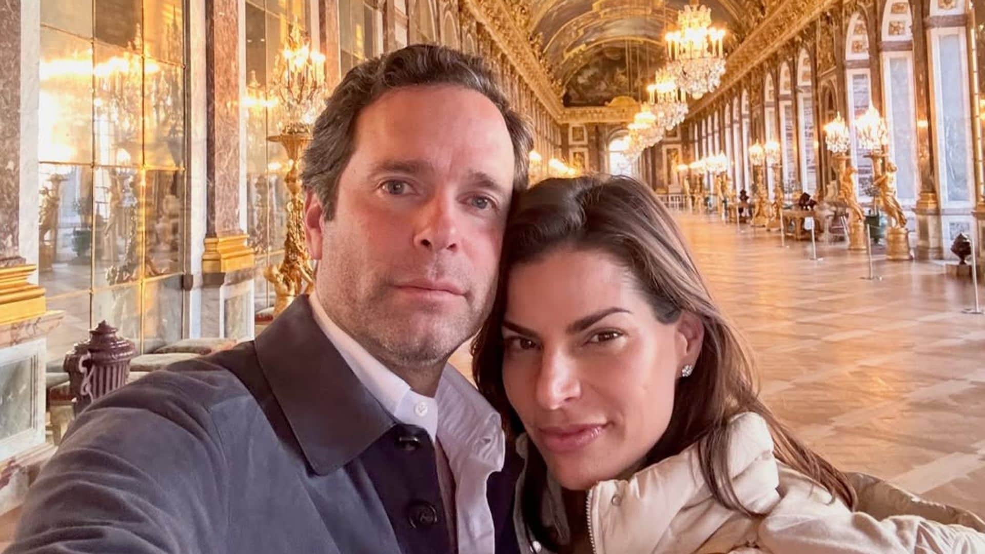 Bárbara Coppel y Alejandro Hank celebran en el Palacio de Versalles una ...