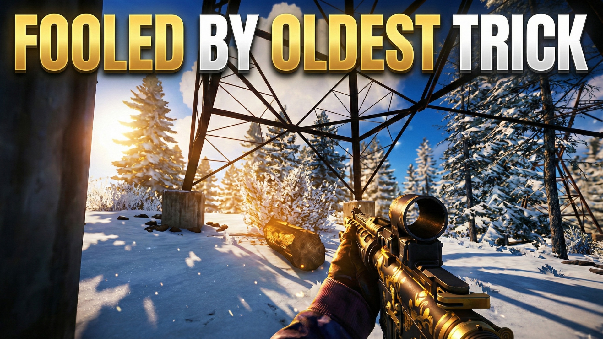 Rust gameplay when the oldest trick in the book works