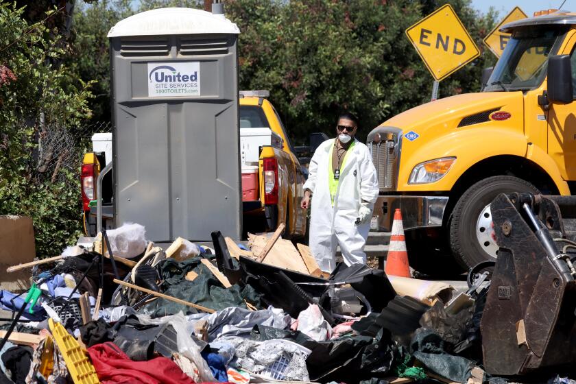 LA liable for destroying homeless people's property, federal judge rules