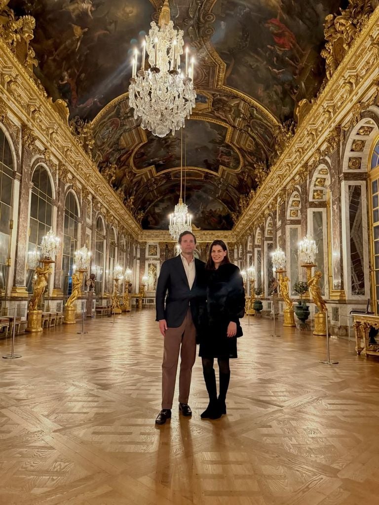 Bárbara Coppel y Alejandro Hank celebran en el Palacio de Versalles una ...