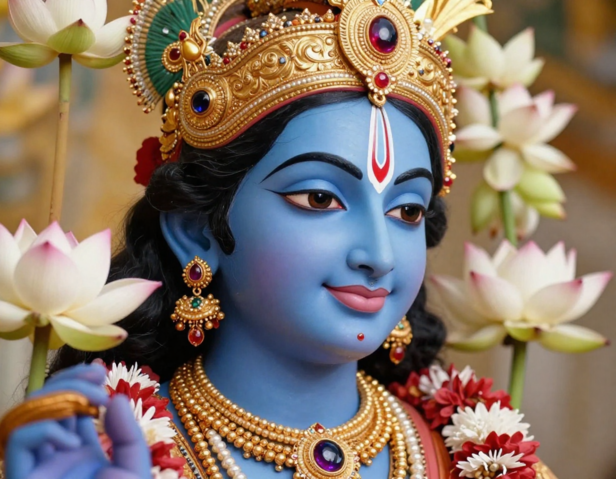 The deep meaning behind Krishna’s divine smile