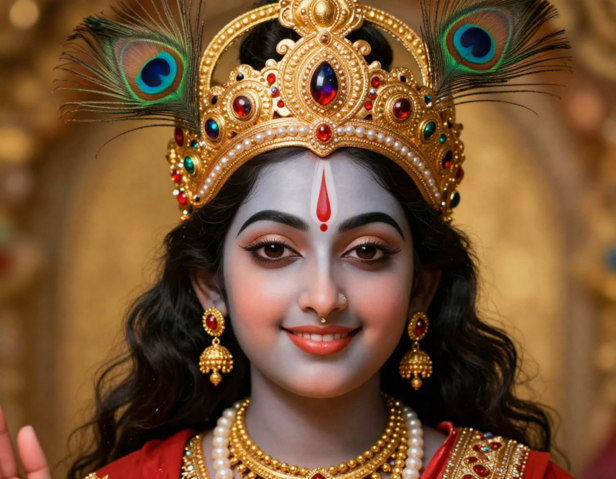 The deep meaning behind Krishna’s divine smile