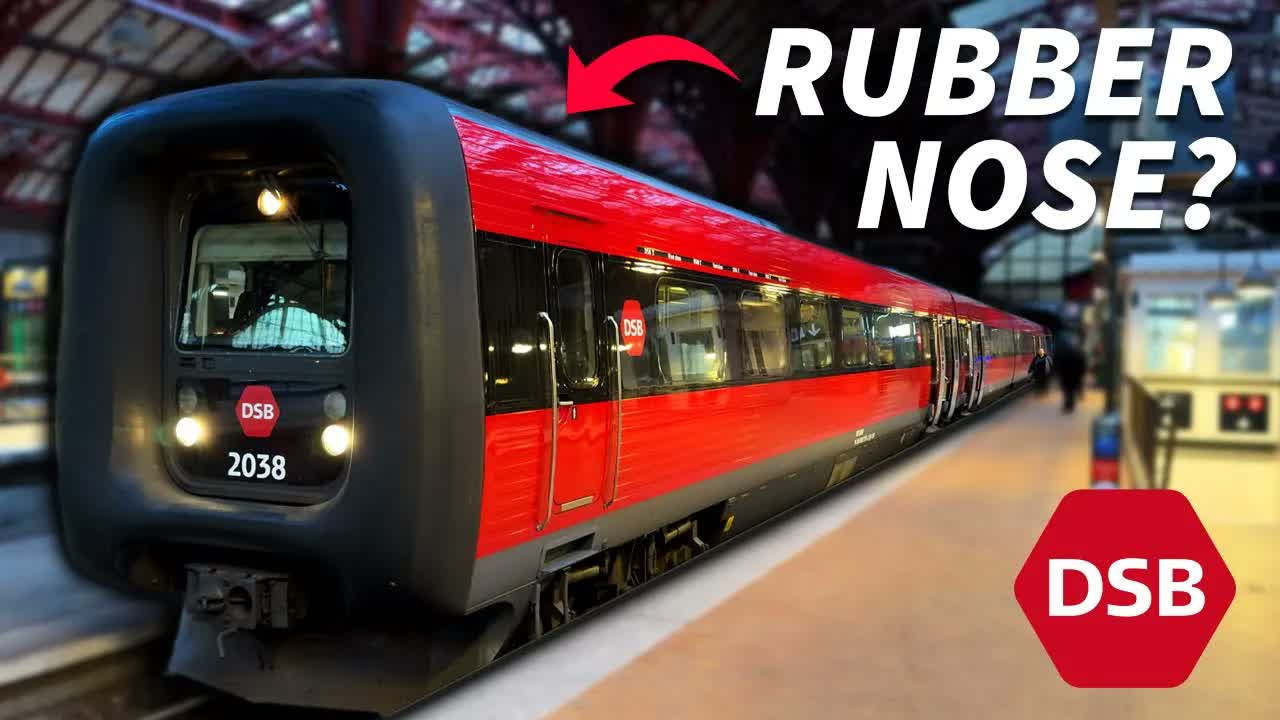 Is it a strange train? - The great Intercity train in Denmark