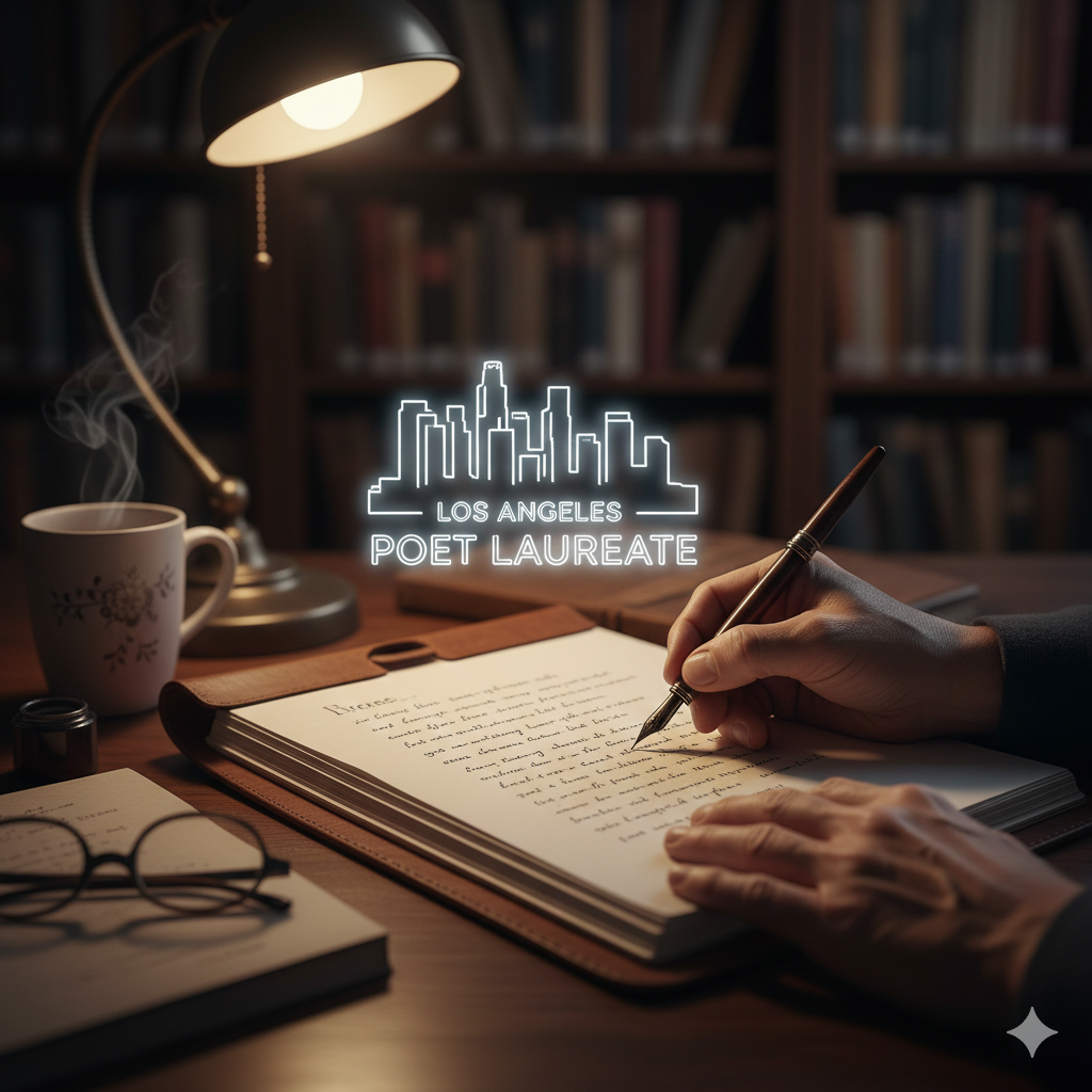 LA poets can apply now for 2026 city poet laureate