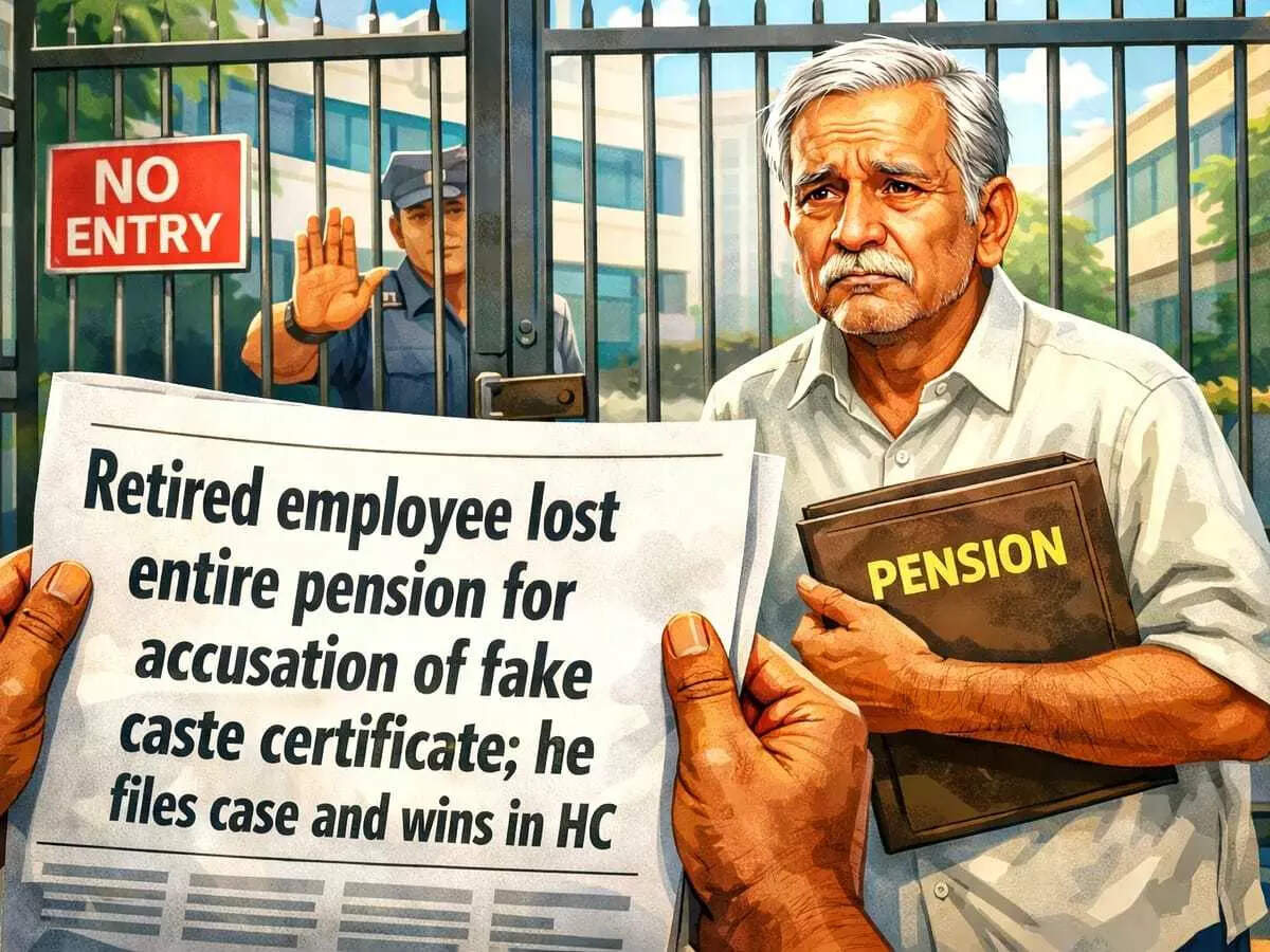 Accused of bogus caste certificate, retiree gets pension back as ...