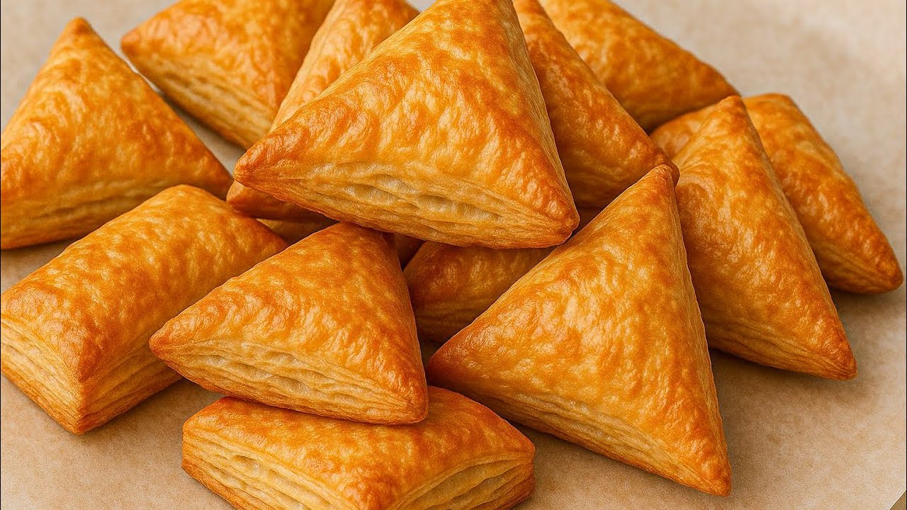 Homemade puff pastry method that makes baking feel easier