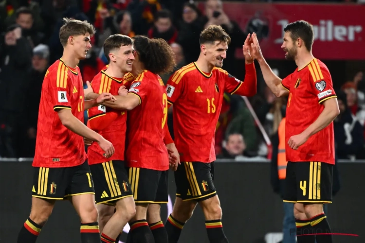 Le calendrier des Diables Rouges est connu : l'Italie et la France pour ...