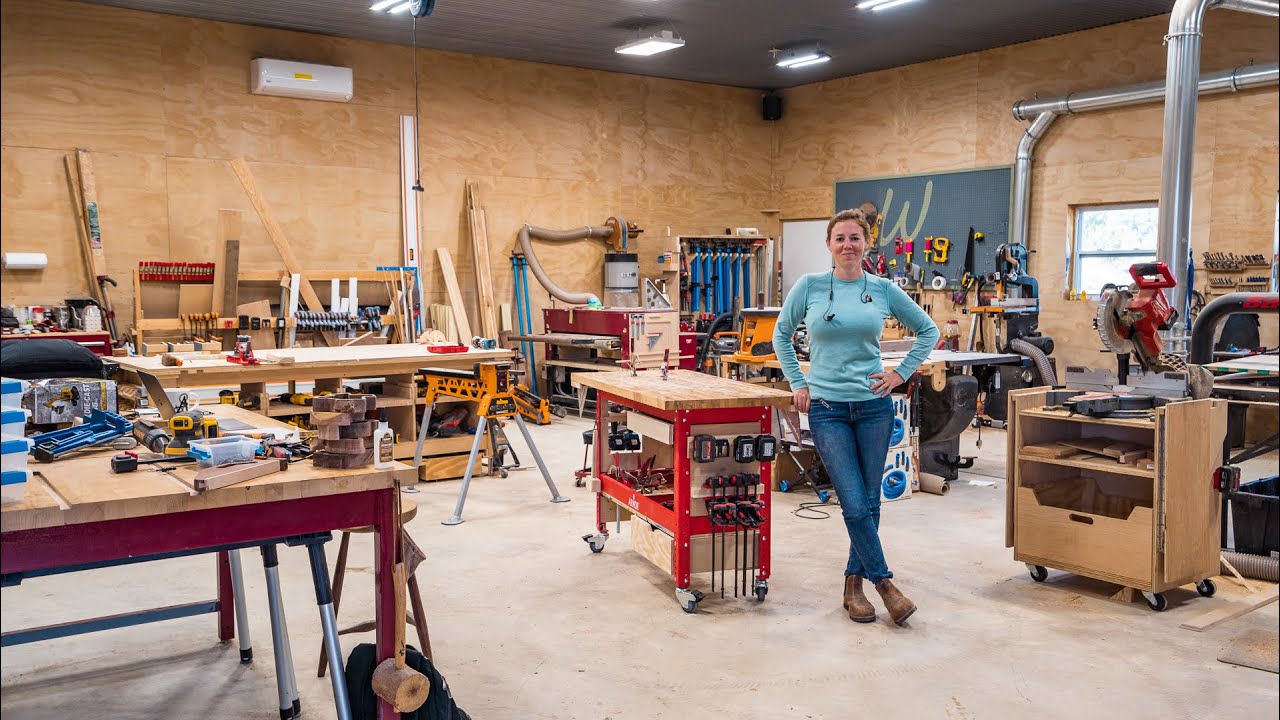 My first shop tour (April Wilkerson)