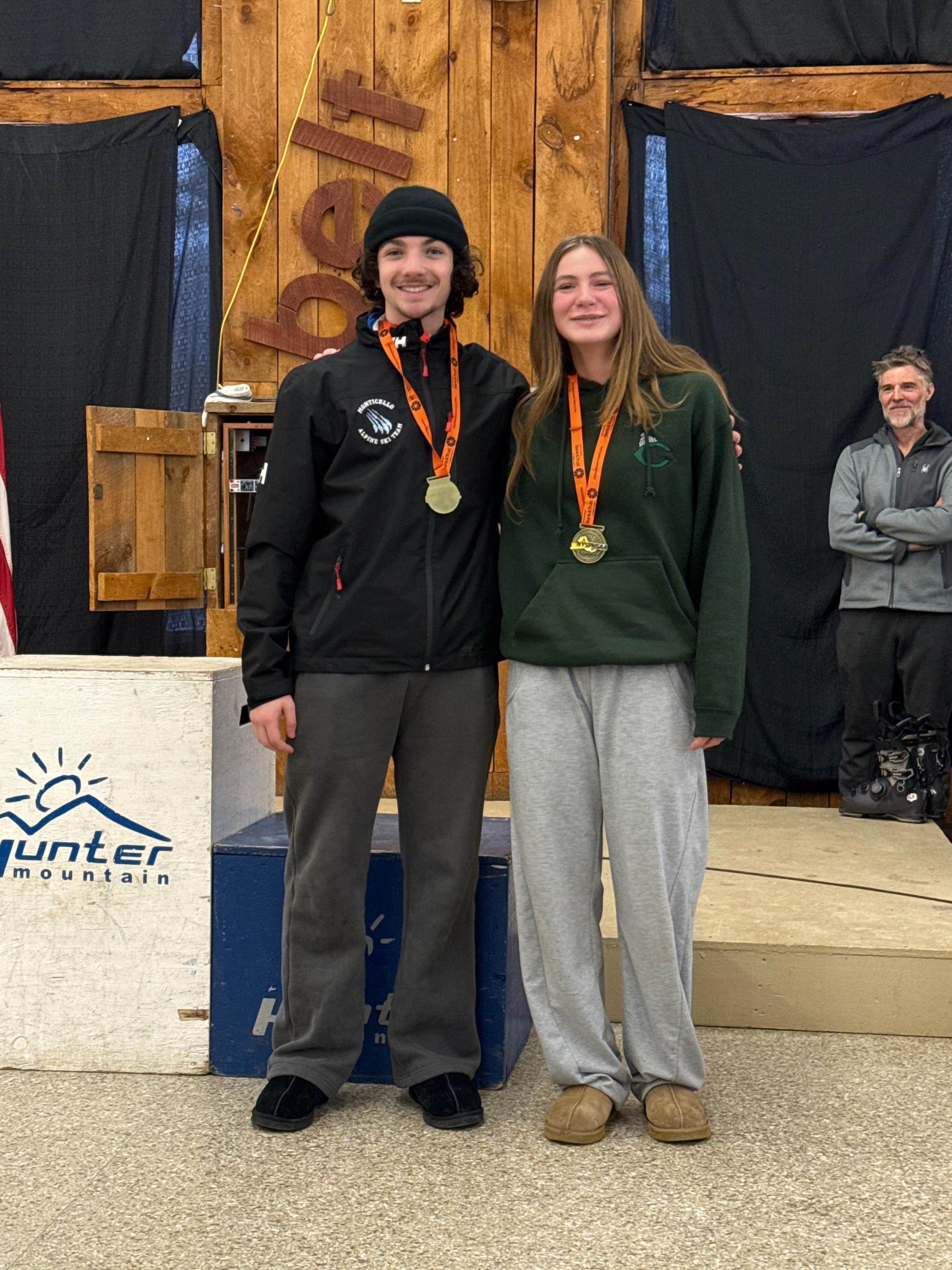 Monticello boys, Cornwall girls claim Section 9 alpine skiing titles