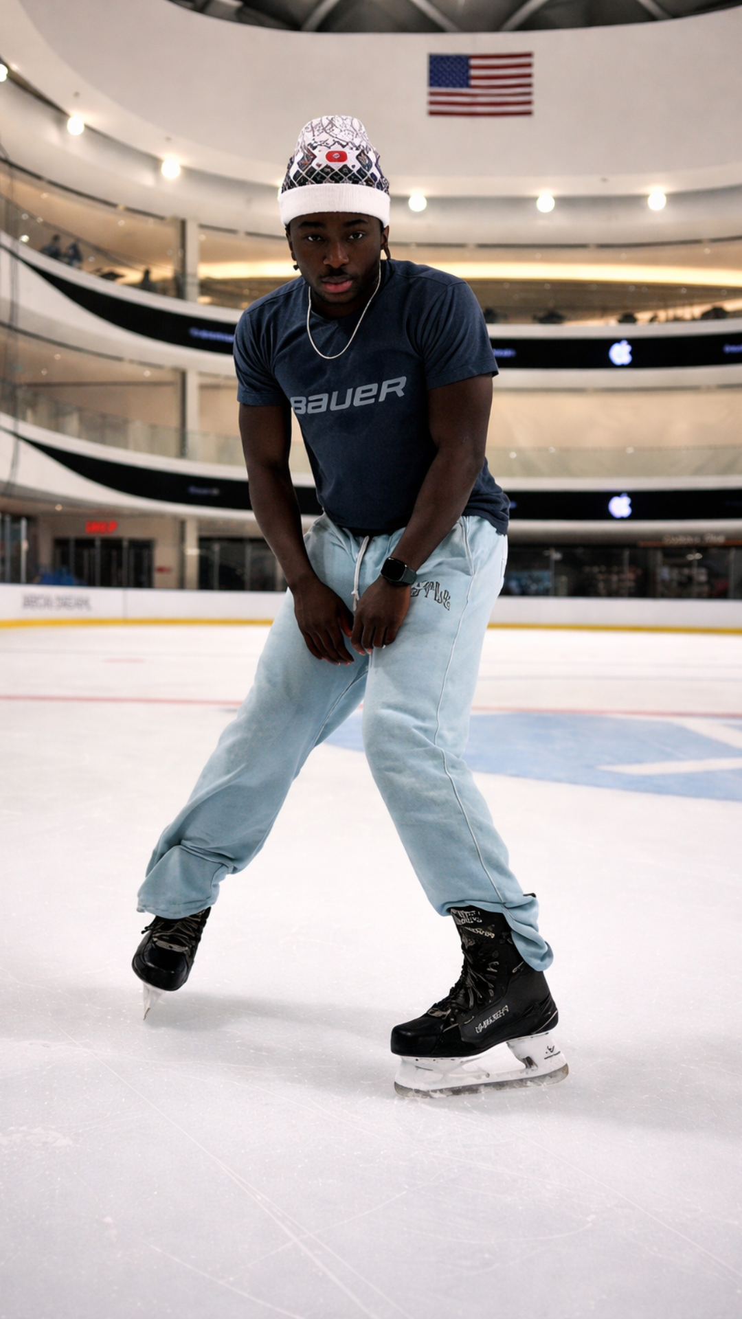 How to stop safely on ice: Simple ice skating techniques