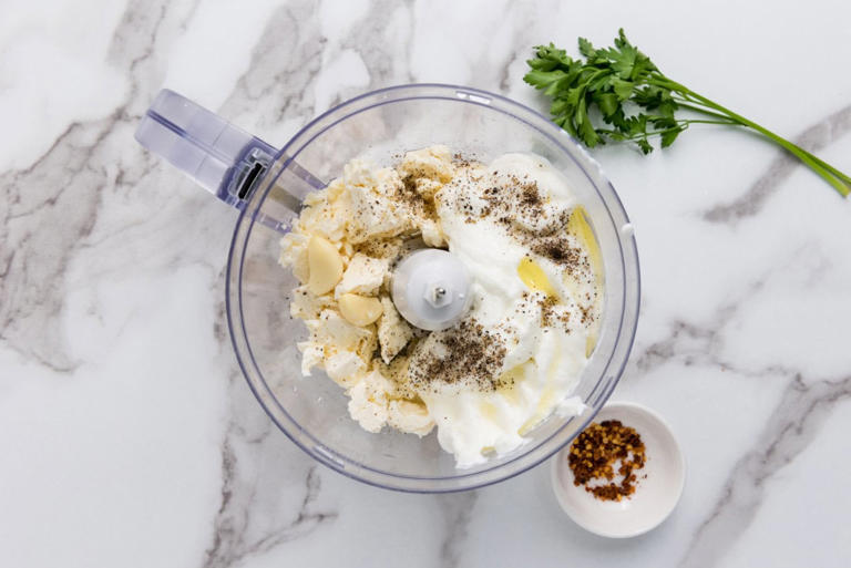 Whipped feta dip