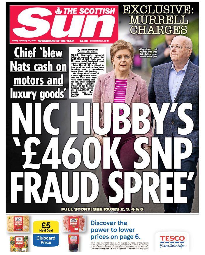 Scotland's papers: Thousands on police wanted list and pothole 'lie ...