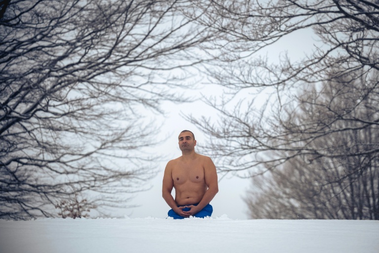 Serb-zero: The 'iceman' seeking solace in extreme cold